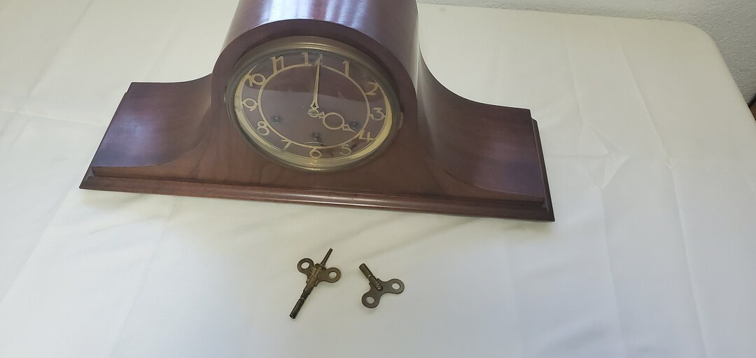 Vintage Seth Thomas 124 8 Day Pendulum Mantle Clock - Etsy