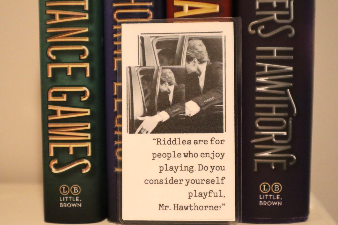 The Grandest Game Book Mark the Inheritance Games - Etsy