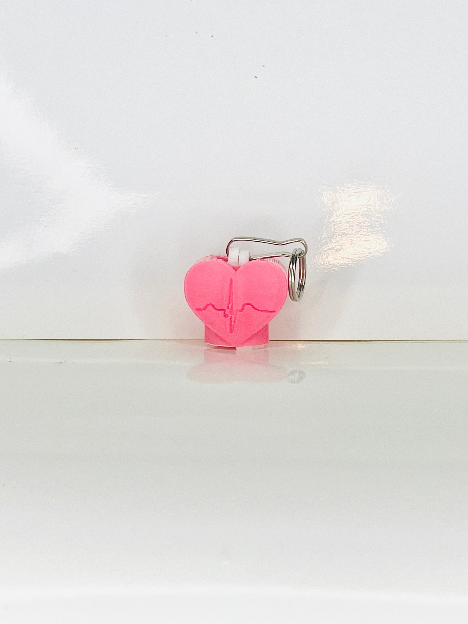 Heart Shaped Cardiac Med Clip Syringe Holder (nurse, Paramedic, EMT ...