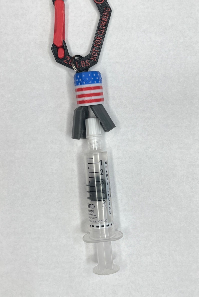 American Med Clip Syringe Holder (nurse, Paramedic, EMT, Healthcare) - Etsy
