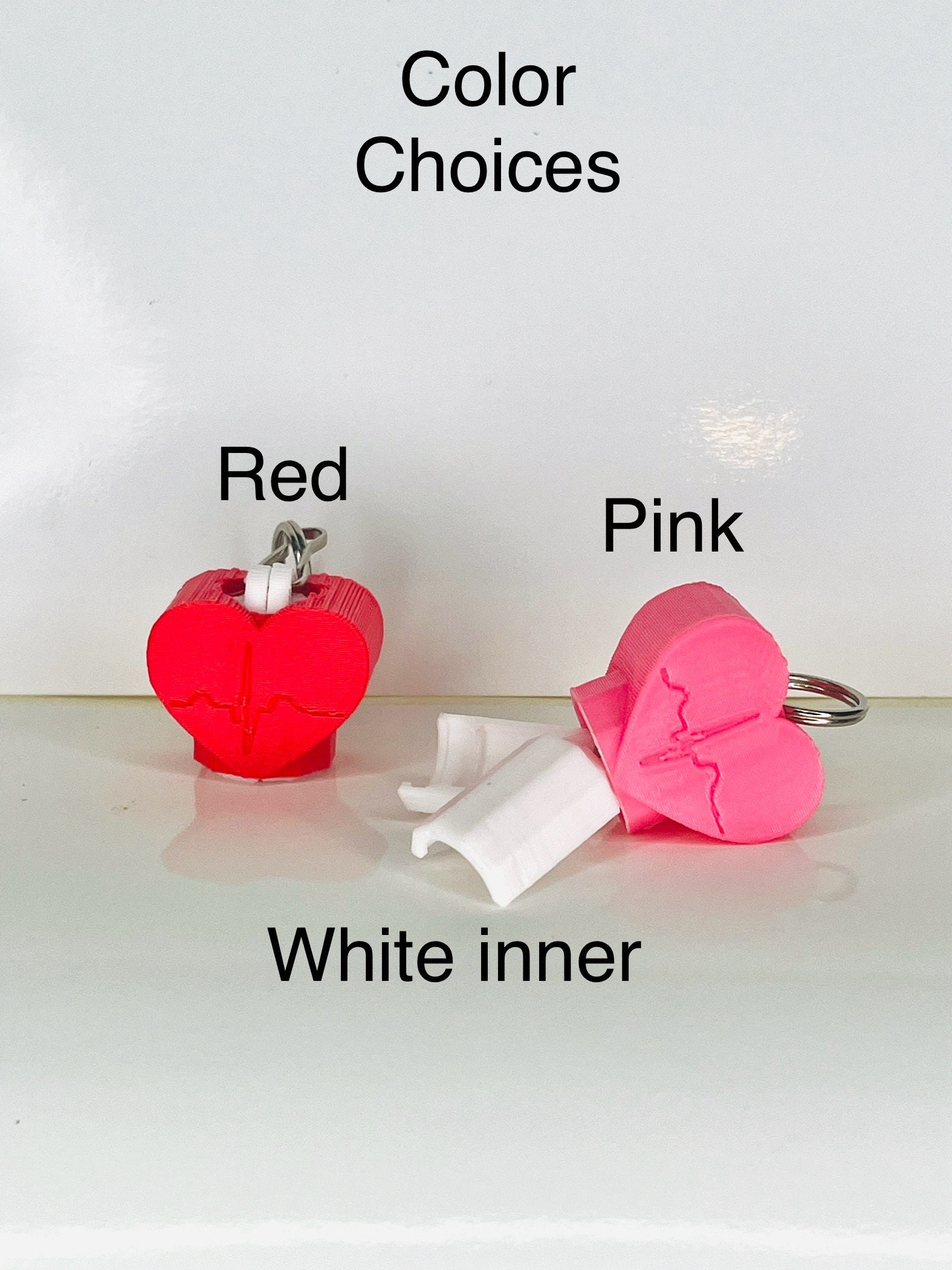 Heart Shaped Cardiac Med Clip Syringe Holder (nurse, Paramedic, EMT ...