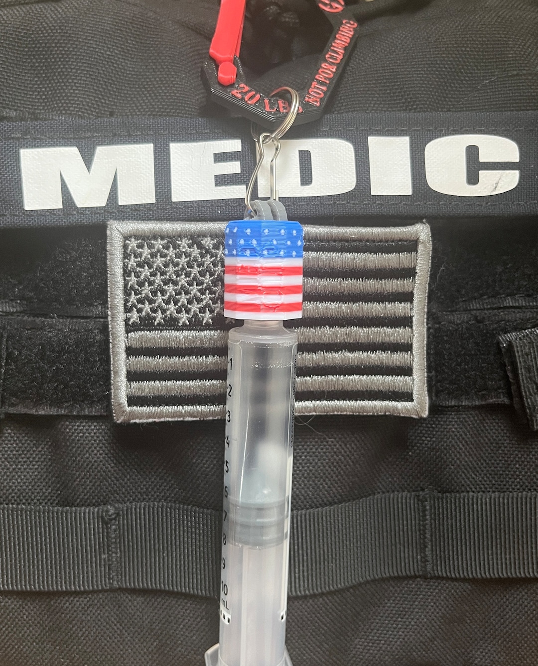 American Med Clip Syringe Holder (nurse, Paramedic, EMT, Healthcare) - Etsy
