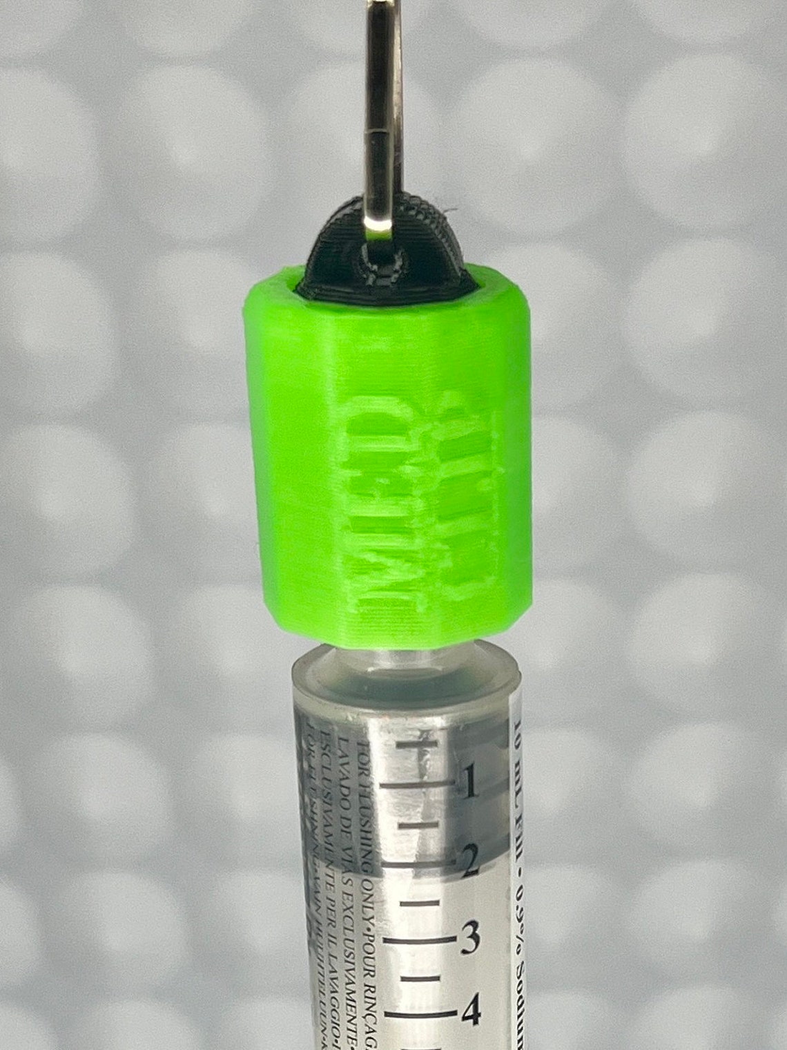 Glow in the Dark Med Clip Syringe Holder (nurse, Paramedic, EMT ...