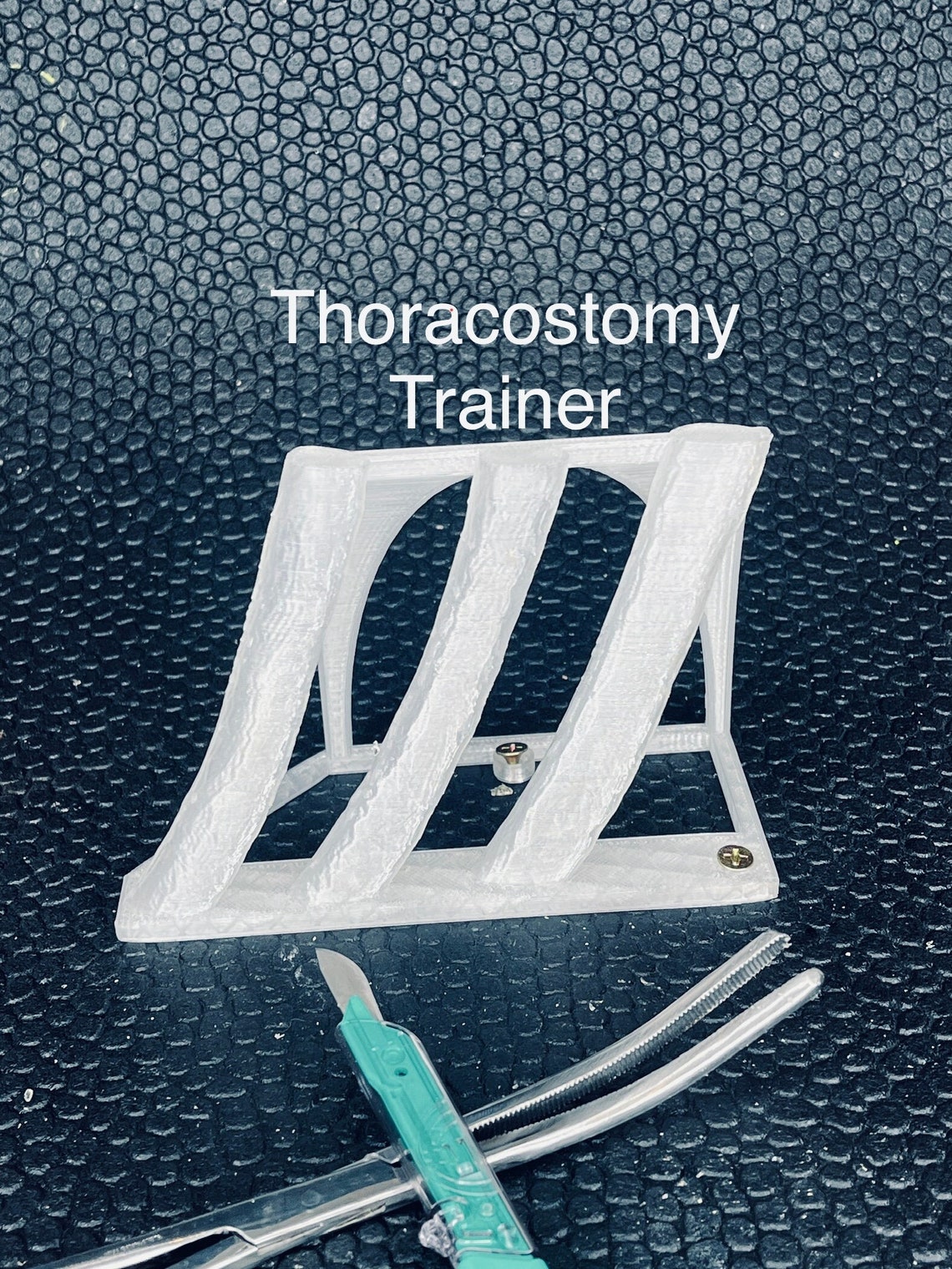 Thoracostomy Trainer for Simulation Emergency Chest Tube and ...