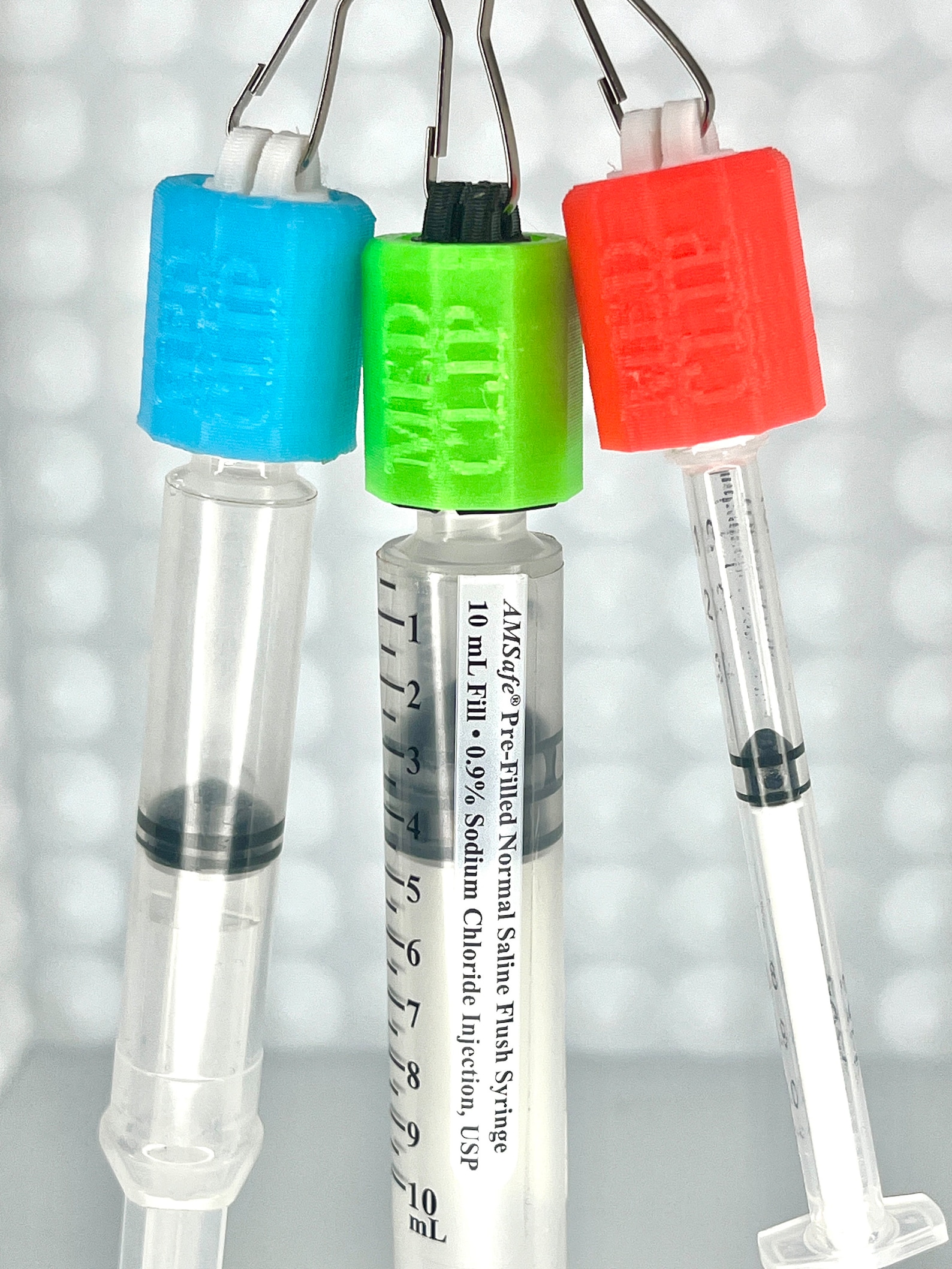 Glow in the Dark Med Clip Syringe Holder (nurse, Paramedic, EMT ...