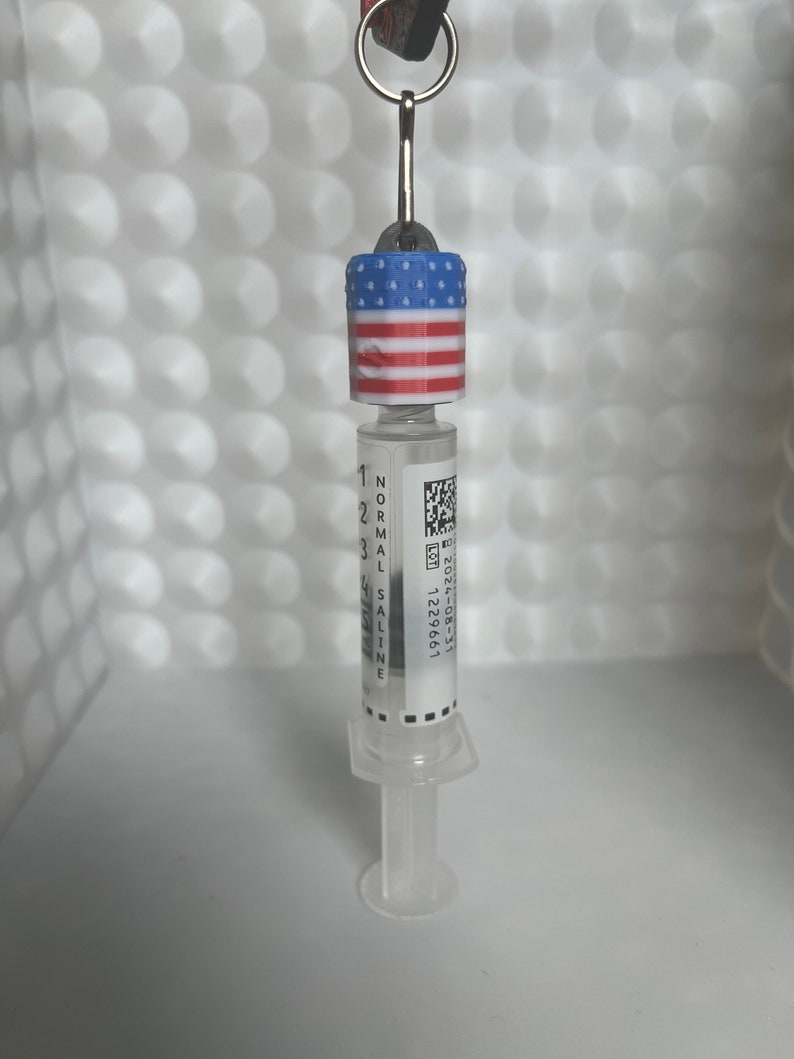 American Med Clip Syringe Holder (nurse, Paramedic, EMT, Healthcare) - Etsy
