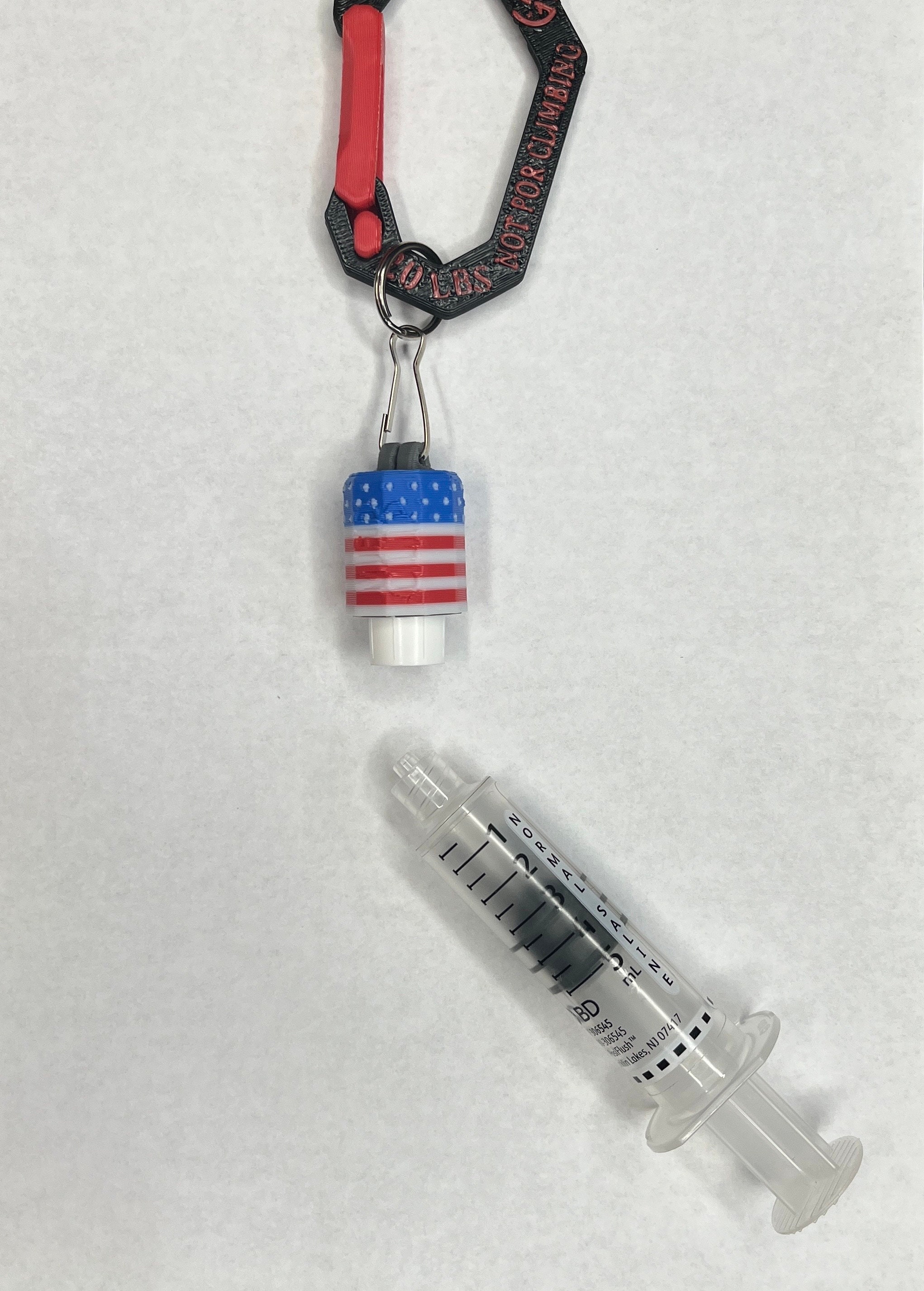 American Med Clip Syringe Holder (nurse, Paramedic, EMT, Healthcare) - Etsy