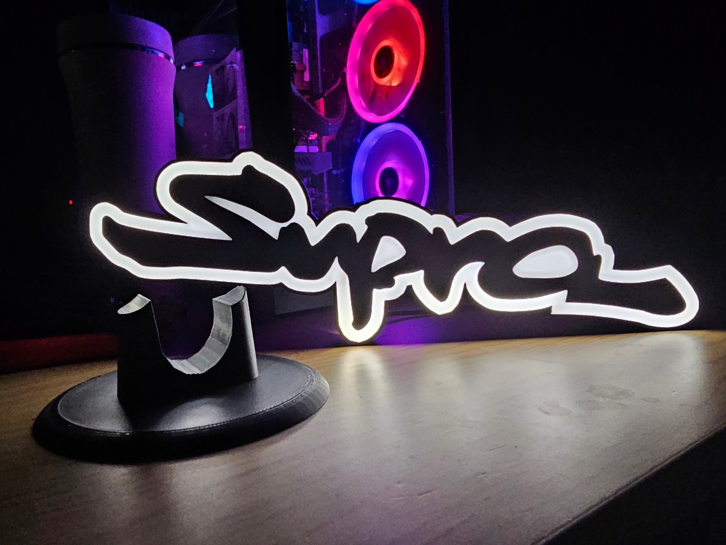 3D Printed TOYOTA SUPRA LED Light Box - Etsy