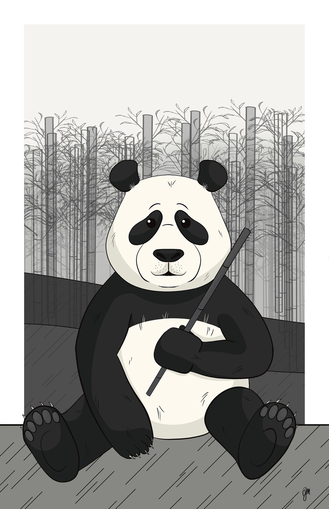 Pandora Panda Digital Art Printable Wall Art Animal Digital Art - Etsy