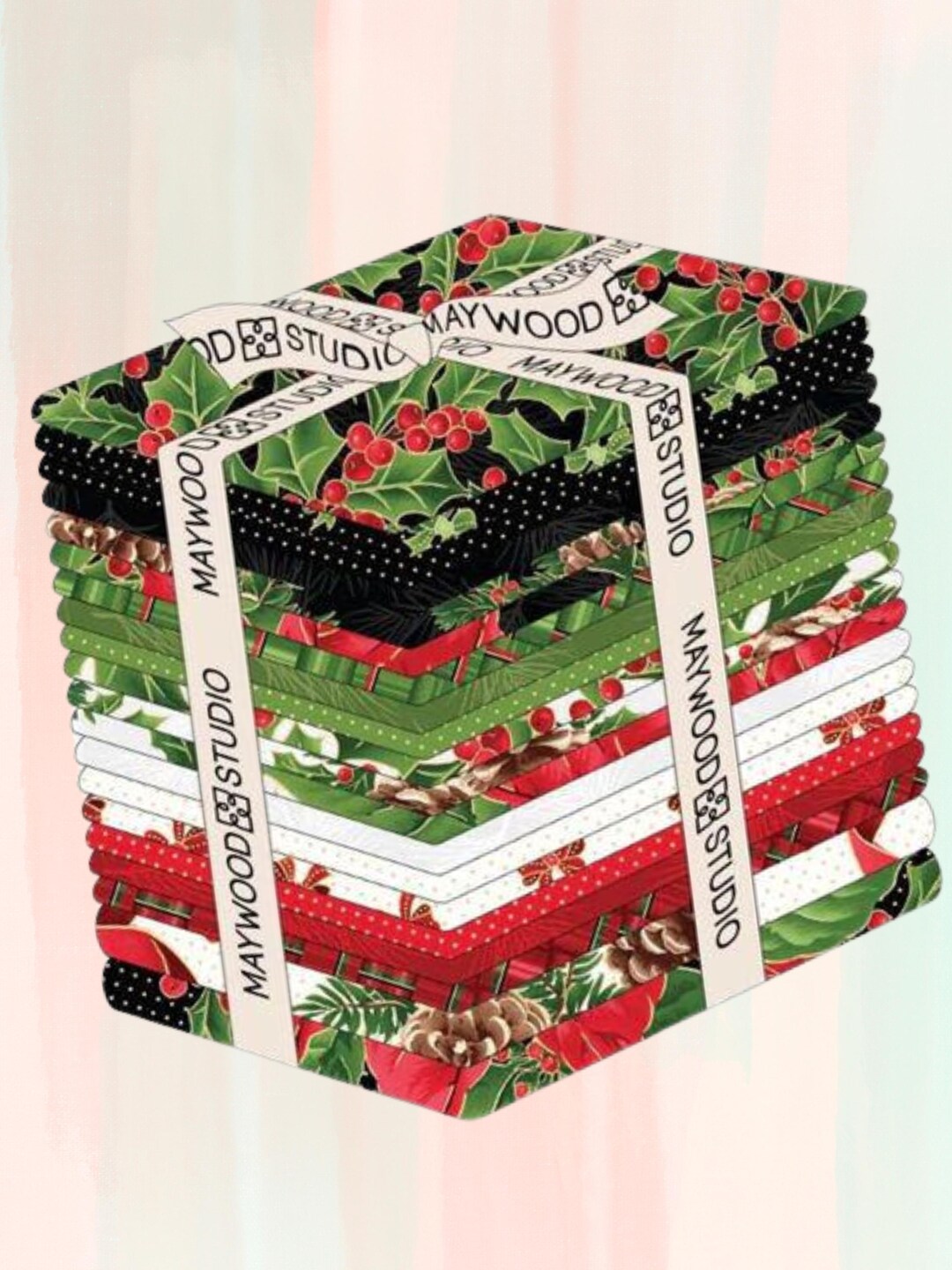 Evergreen Bows- FQ Bundle - 18 FQ + 2 Panels - Maywood - Etsy