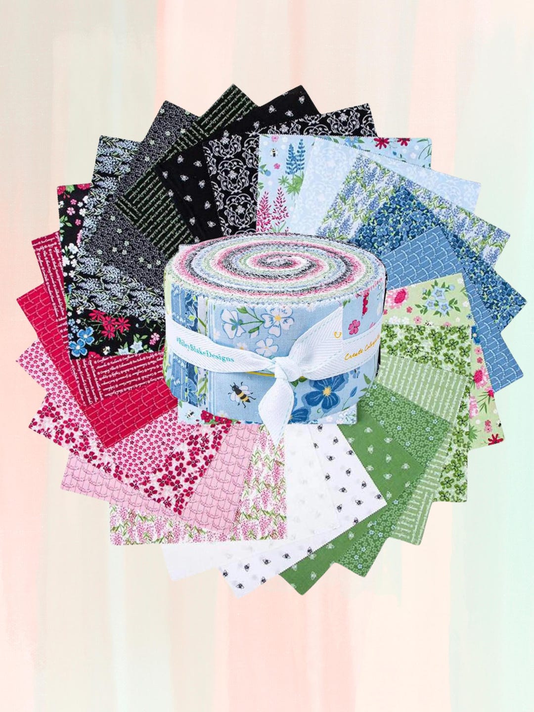 Perennial Rolie Polie Jelly Roll 40 -2.5" Pcs by Jill Finley for Riley ...