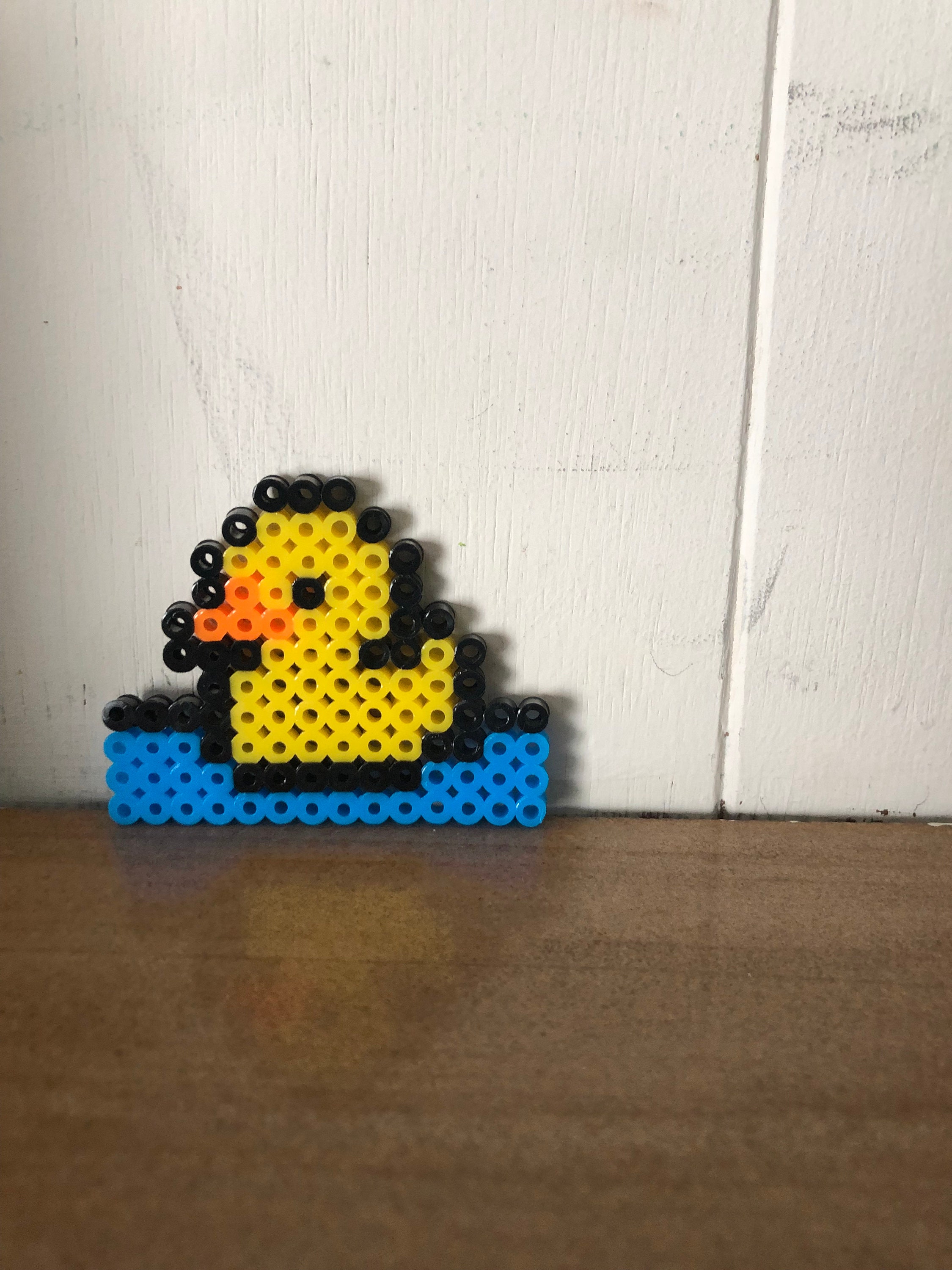 Perler Bead Duck Magnet - Etsy