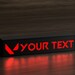 Valorant Personalized Desk Name Plate LED RGB - Etsy