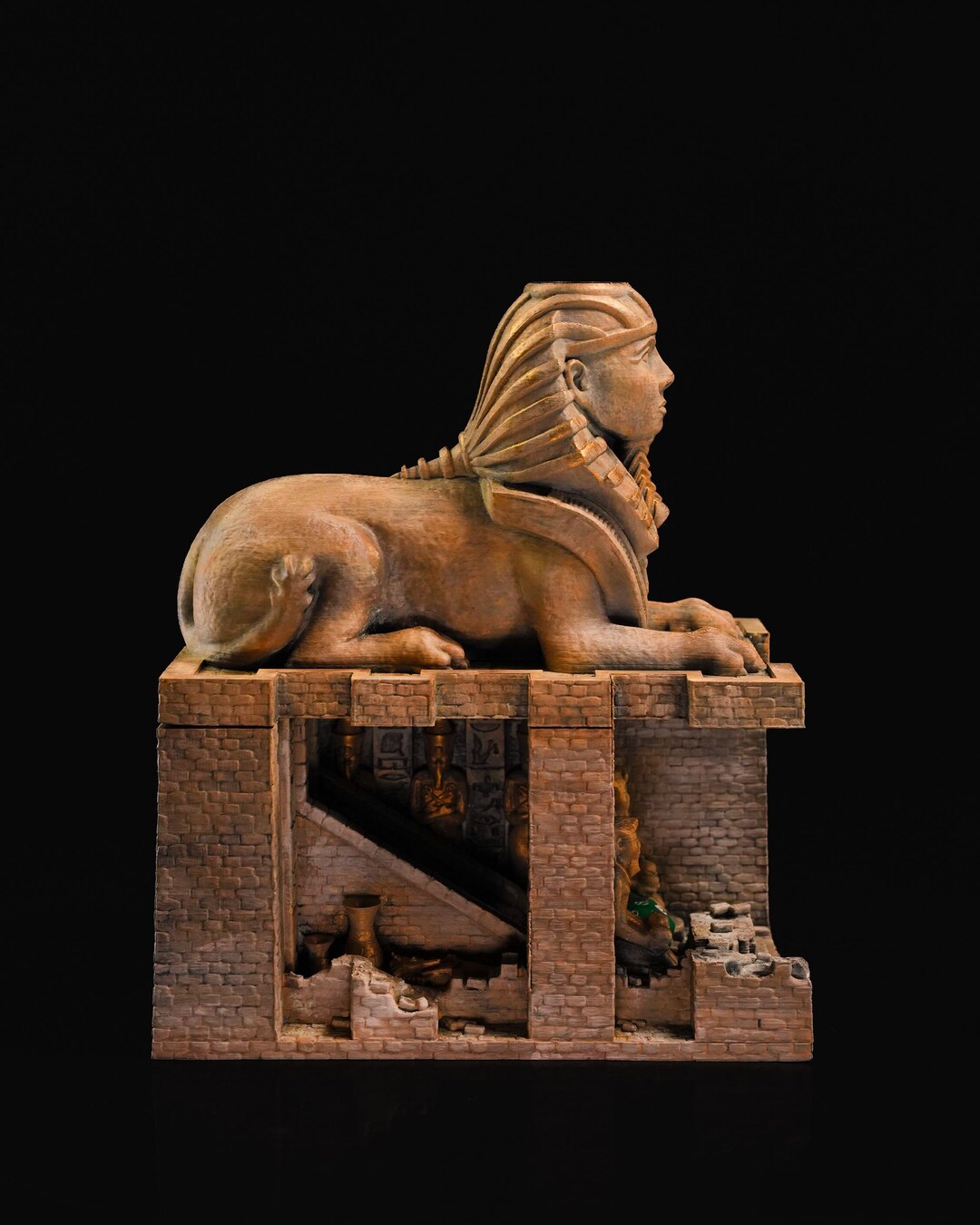 Handmade RPG Dice Tower and Dice Box Set Dungeon and Dragons Gift RPG ...