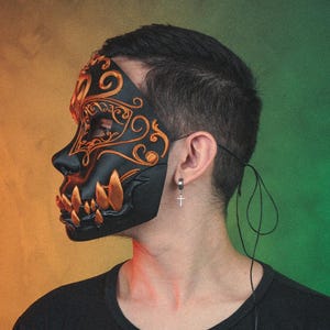 Scary Halloween Mask Cosplay Mask Horror Cosplay Mask - Etsy