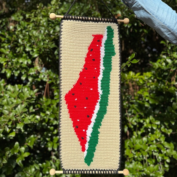 Crochet Pattern Palestine - Etsy