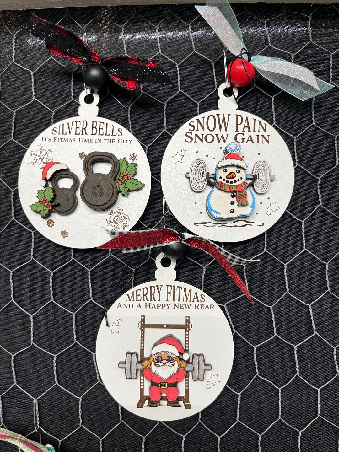 Funny Gym Ornaments - Etsy