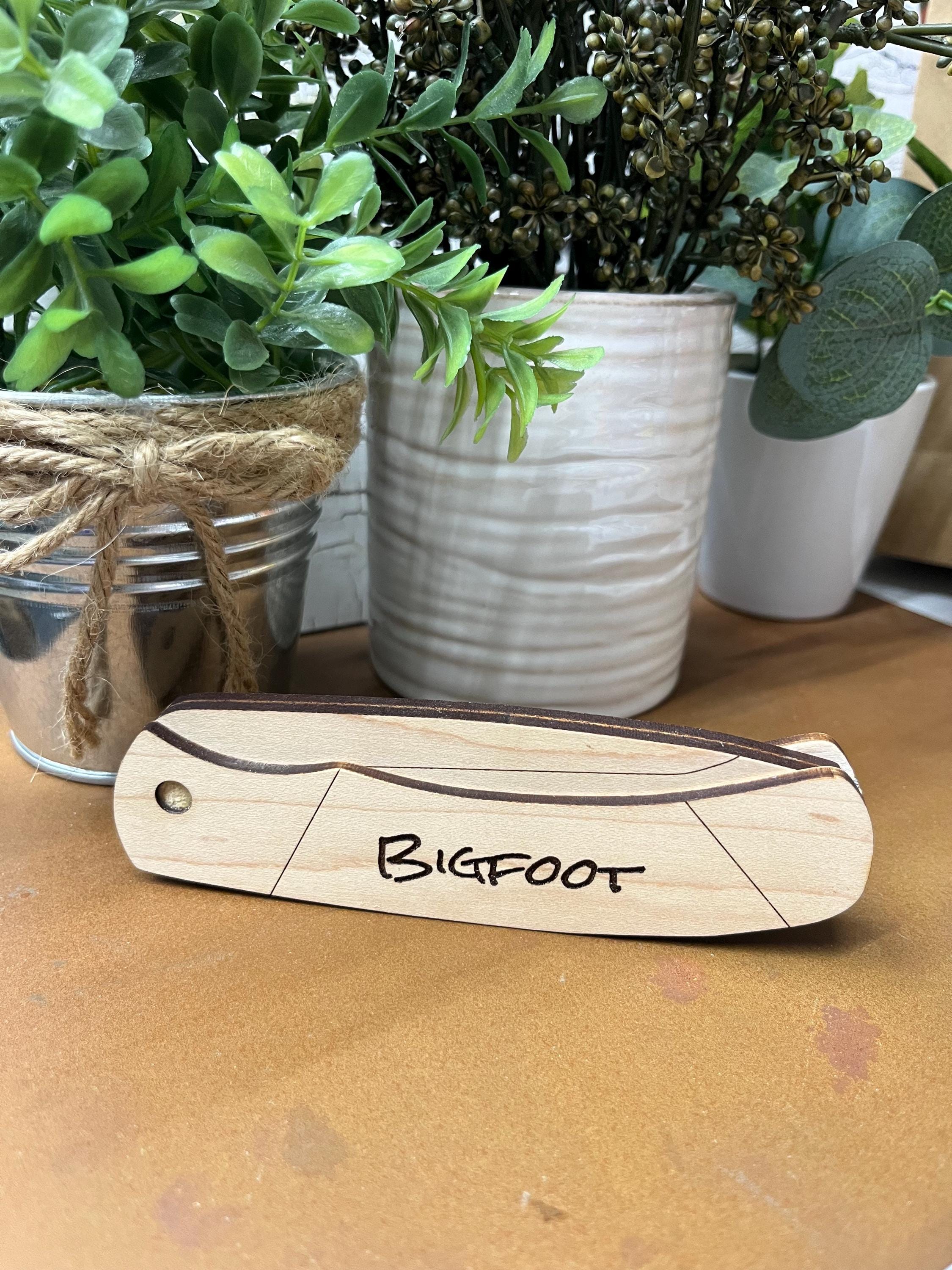 Bigfoot Wooden Toy Knife - Etsy