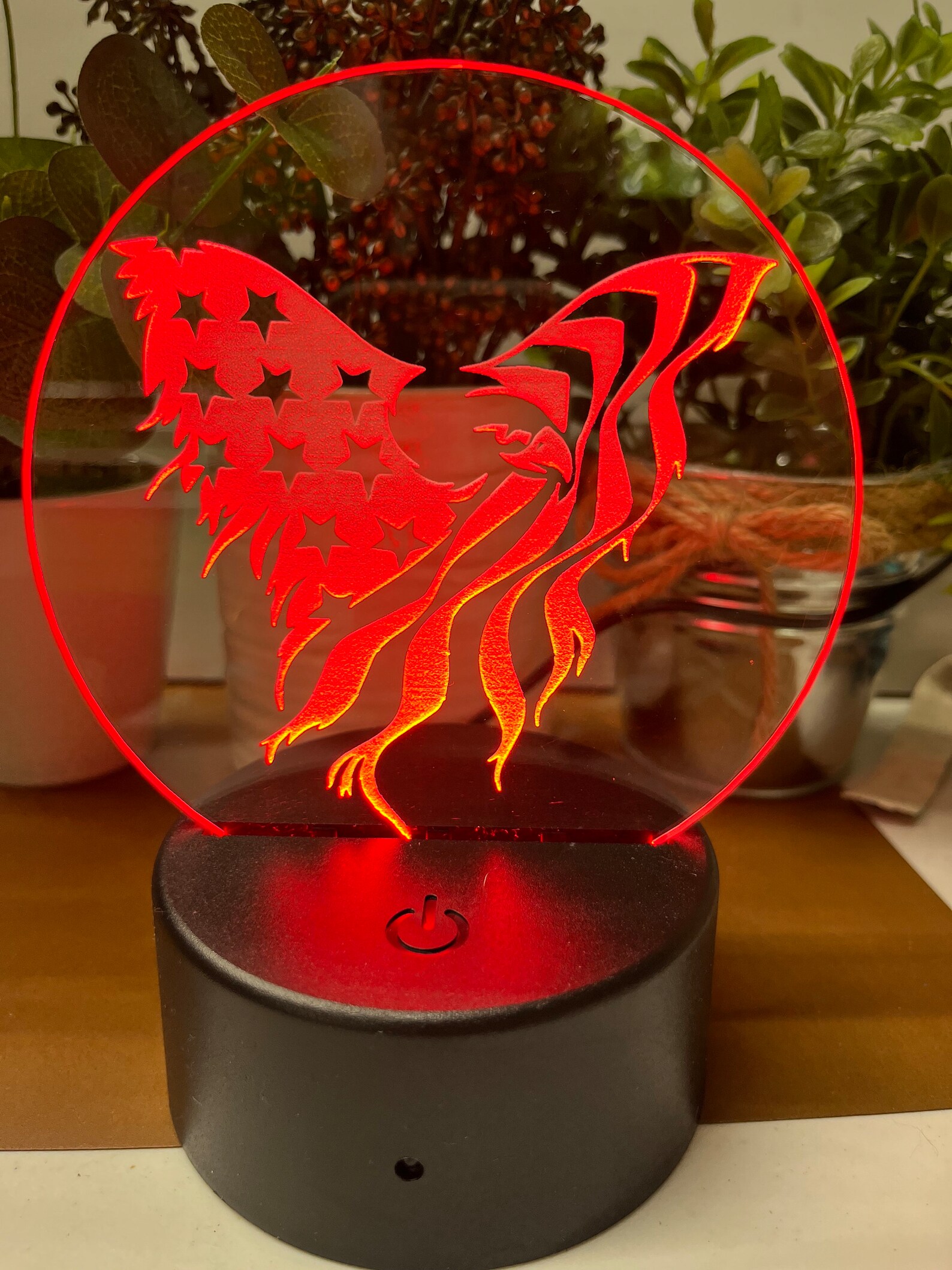 Retirement, Next Chapter, Patriotic Eagle Flag Nightlight - Etsy