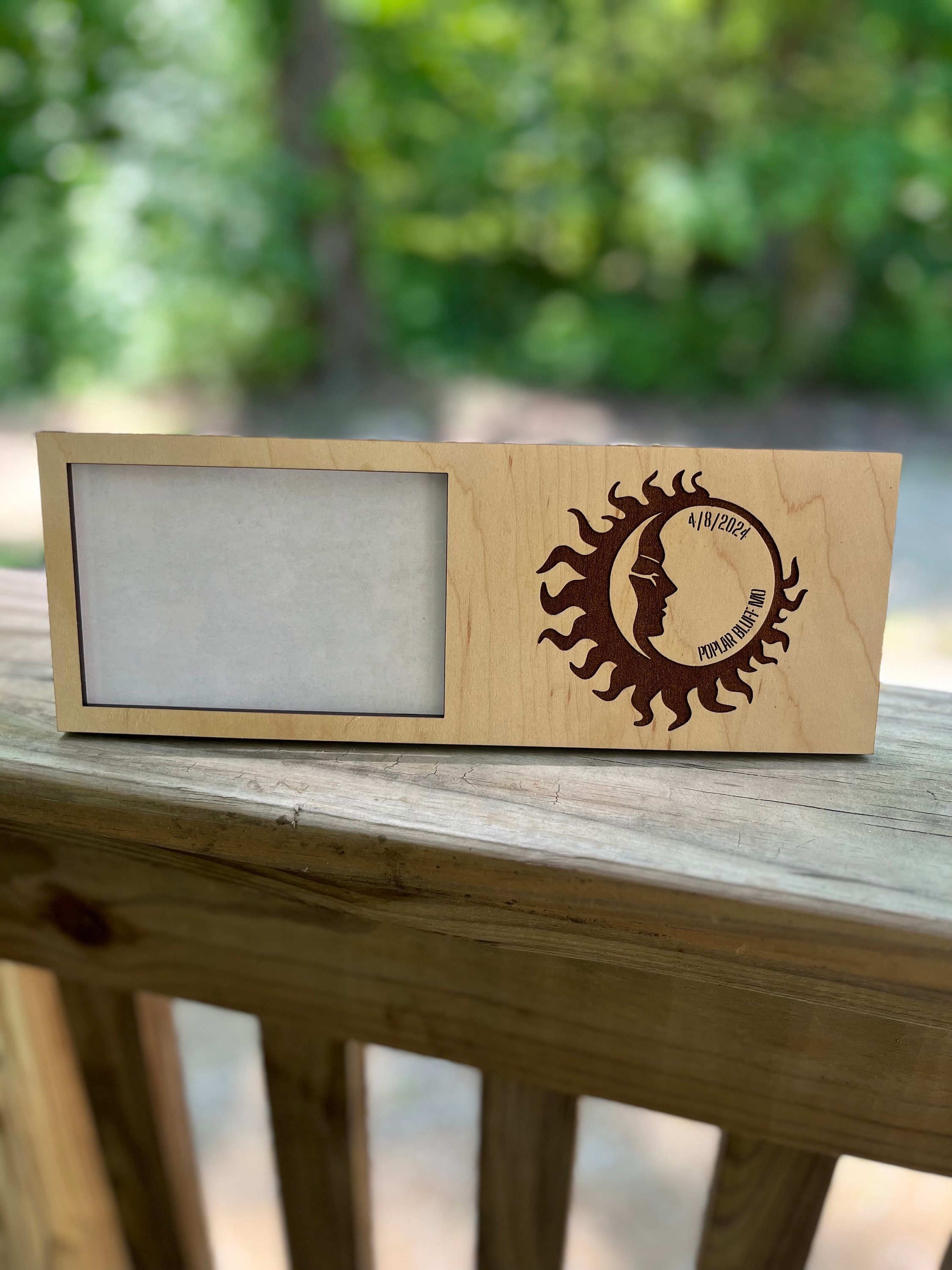 Solar Eclipse Photo Frame - Etsy