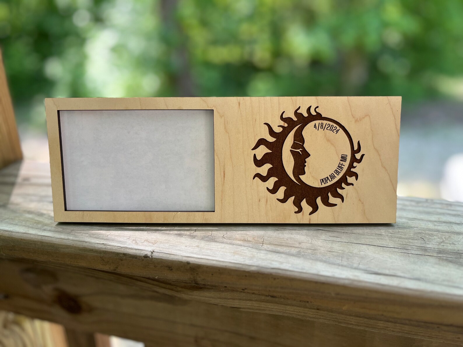 Solar Eclipse Photo Frame - Etsy
