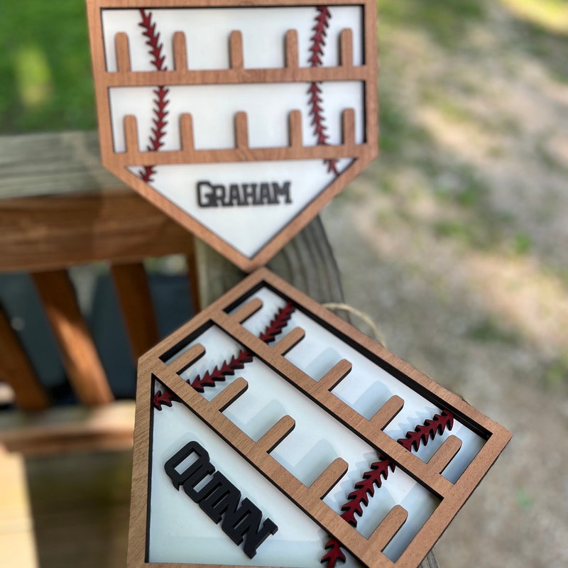 Baseball Ring Display - Etsy