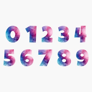 Spring Letters Numbers, Instant Download, Spring Pastel Alphabet Png ...