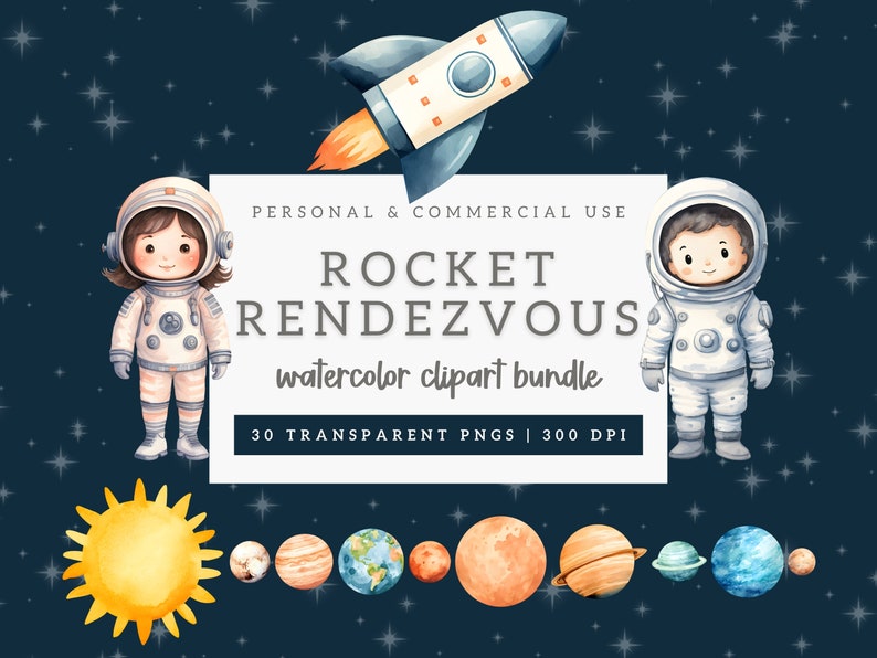 Outer Space Clipart, Space Theme, Png Svg Vector Graphic, Astronauts ...