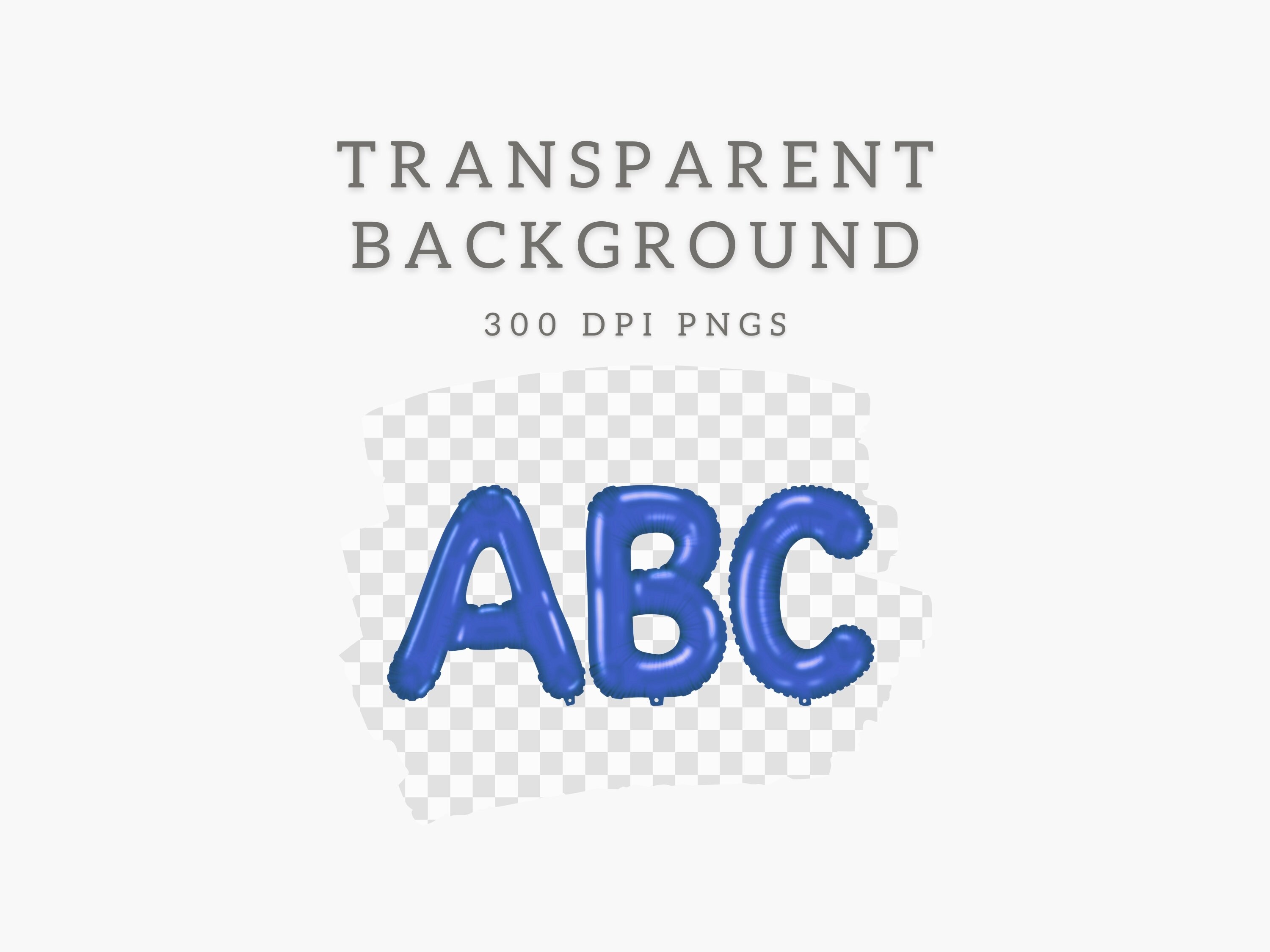 Blue Foil Balloons Clipart, Blue Foil Balloon Png, Blue Foil Alphabet ...