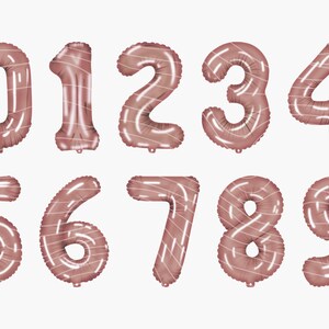 Rose Gold Foil Balloons Clipart, Rose Gold Foil Balloon Png, Rose Foil ...