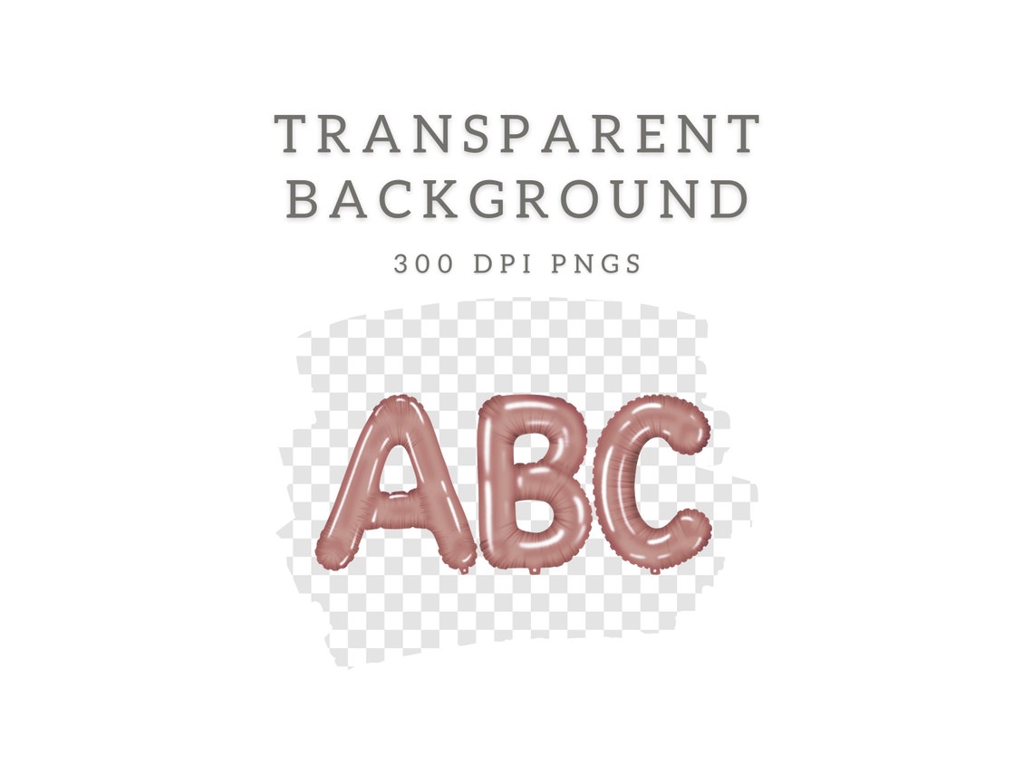Rose Gold Foil Balloons Clipart, Rose Gold Foil Balloon Png, Rose Foil ...