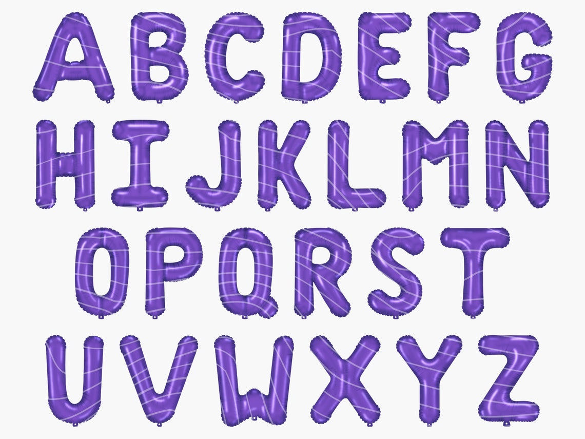 Purple Foil Balloons Clipart, Purple Foil Balloon Png, Purple Foil ...