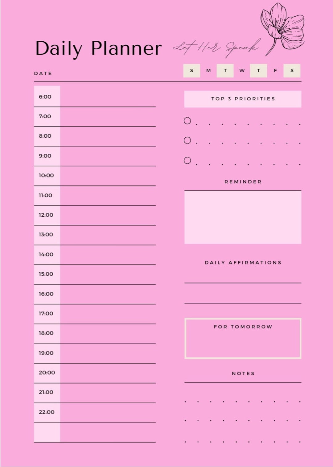 2024 Digital Planner Template - Etsy