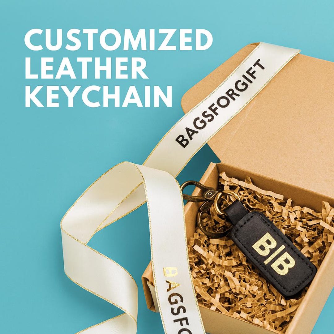 Personalized Leather Keychain, Custom Engraved Key Fob, Handmade - Etsy