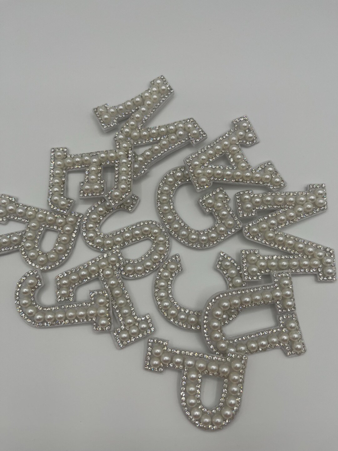 Sparkling Self-adhesive Alphabet: Dazzling DIY Rhinestone Letter ...