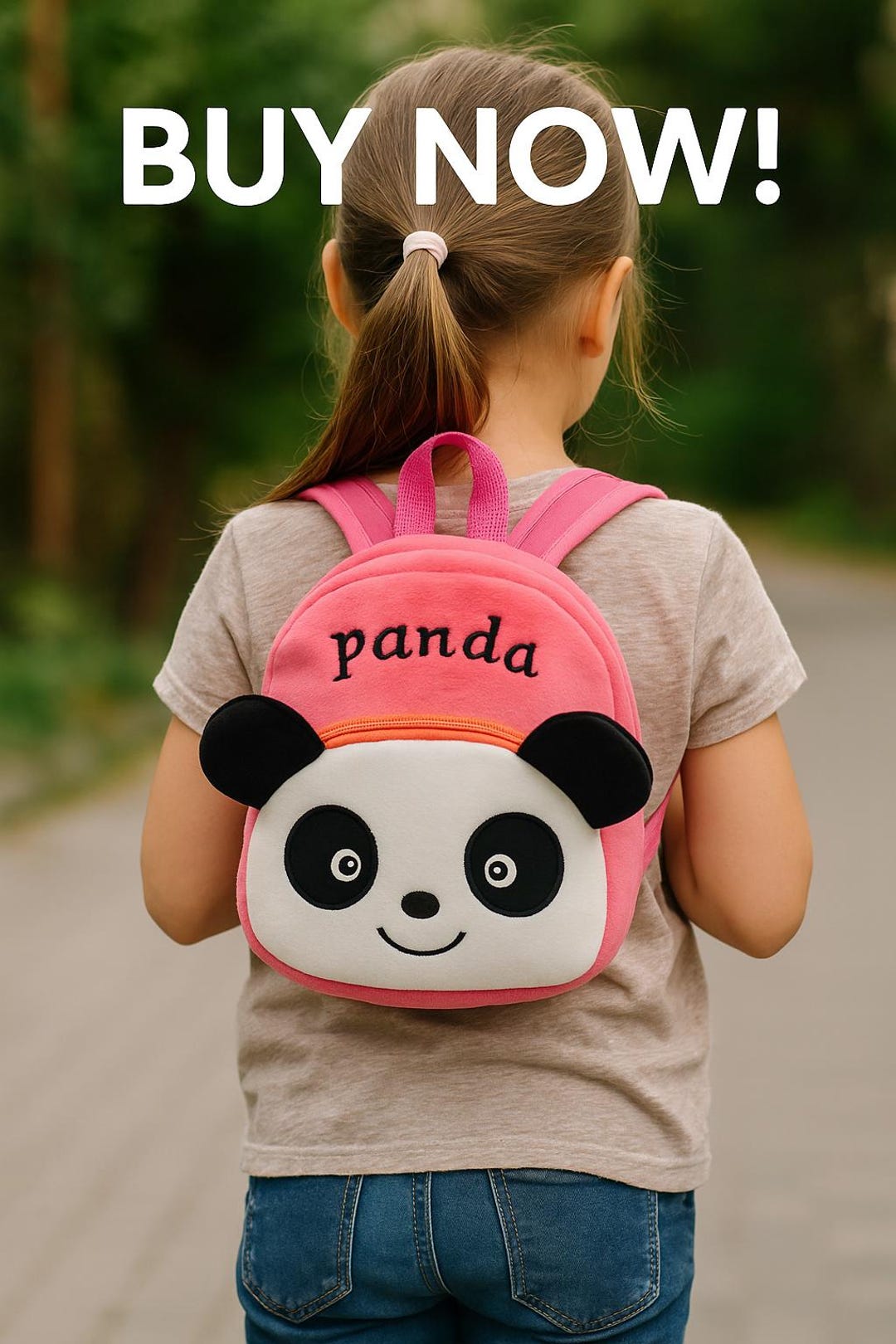 Personalized Panda Backpack: Custom Toddler Backpack - Etsy