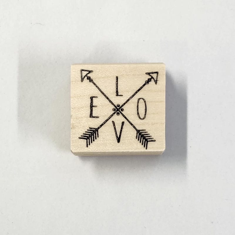 Arrow Rubber Stamp - Etsy