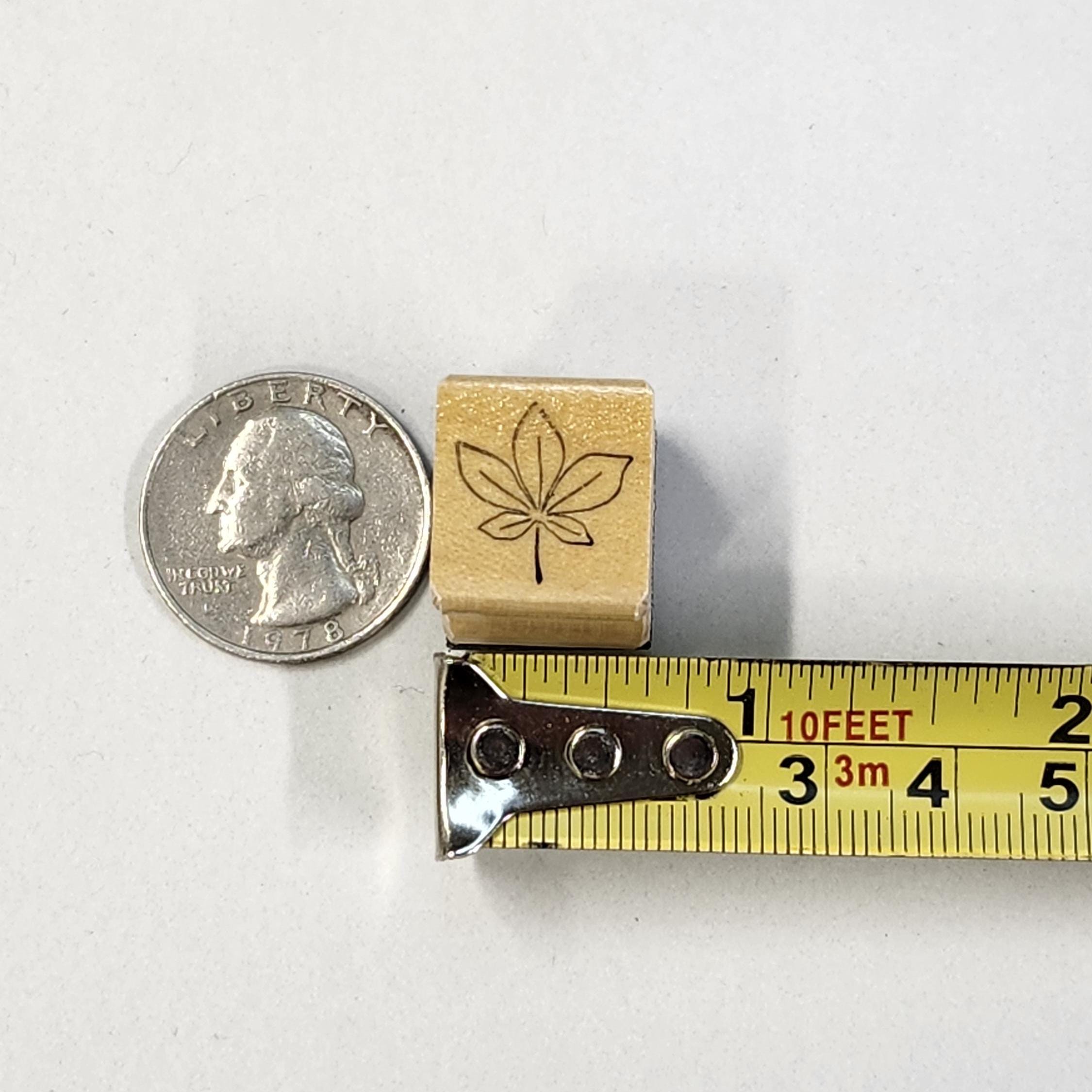 Five Leaf Ivy Rubber Stamp - Etsy