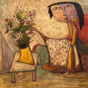 Angel Botello Vintage Oil Painting Hand Signed & Framed Canvas - Etsy