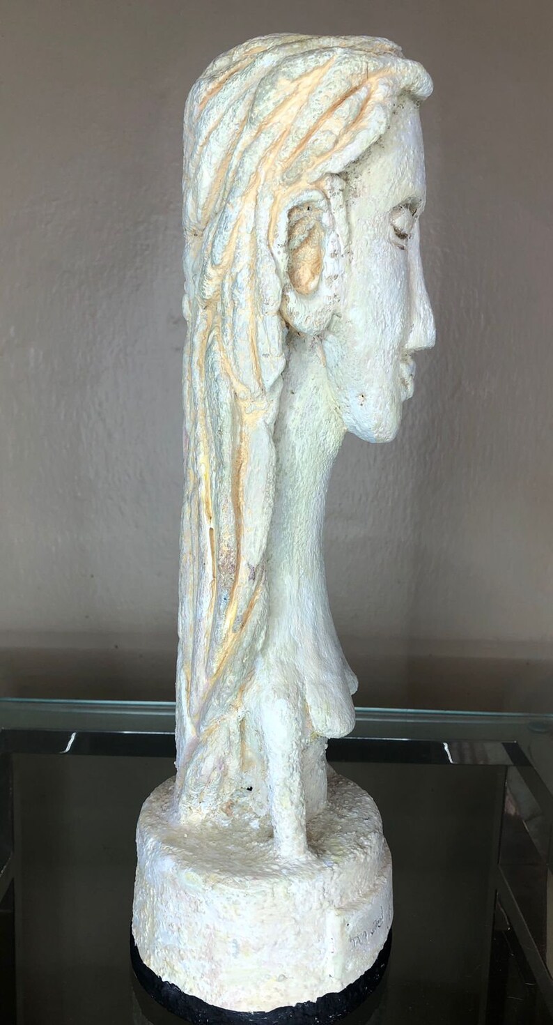 Rare Amedeo Modigliani Cement Sculpture, Signed Work of Art - Etsy