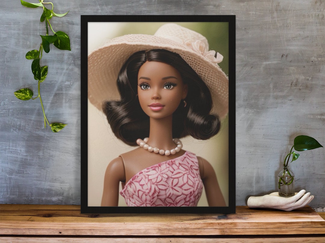 Black Girl Magic Girl Poster Girlcore Pink Wall Art African American ...