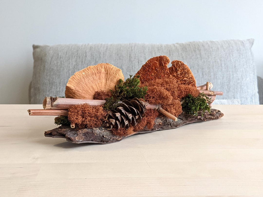 Rust Brown Table Centerpiece Rust Brown Coffee Table Decoration ...