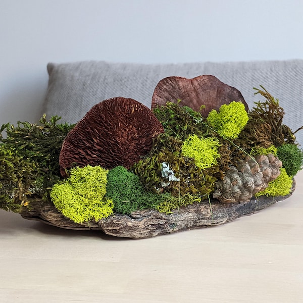 Moss Table Decor - Etsy