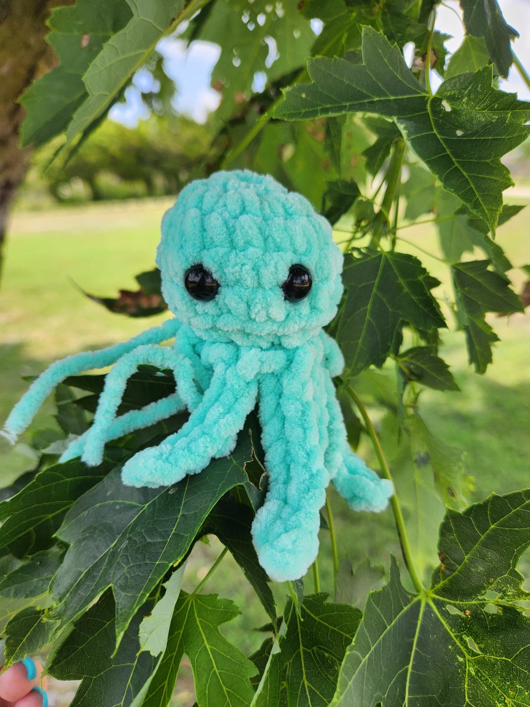 Jerry the Jellyfish Crochet Bee Plushie, Stuffed Animal - Etsy
