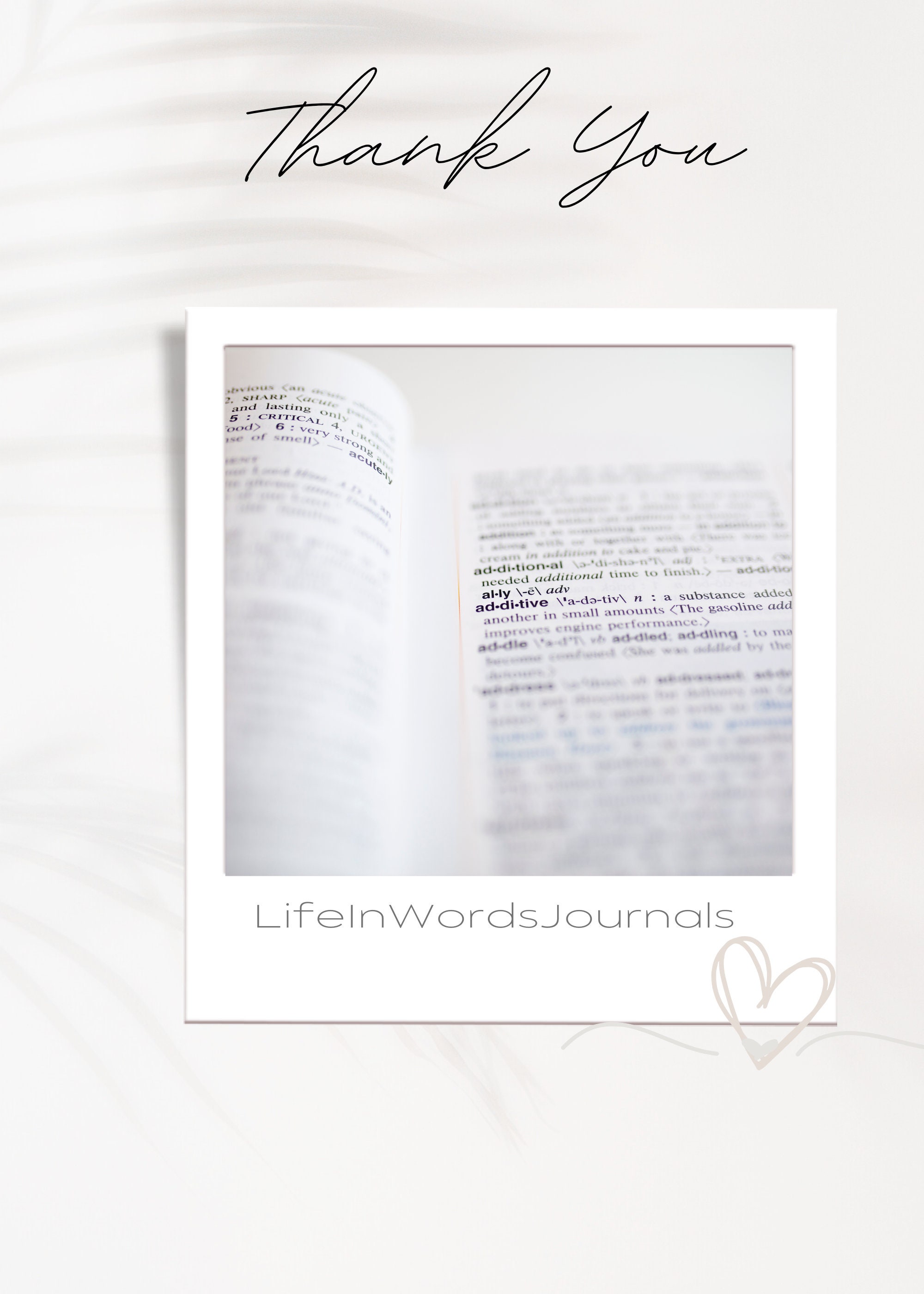 White Aesthetic Minimalist Writing Journal With Affirmations for ...