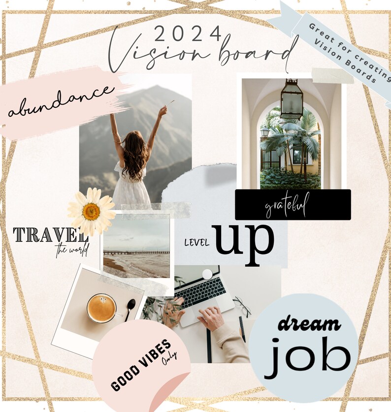 Powerful Words and Phrases for Vision Board | Printable Pdf | Vision ...