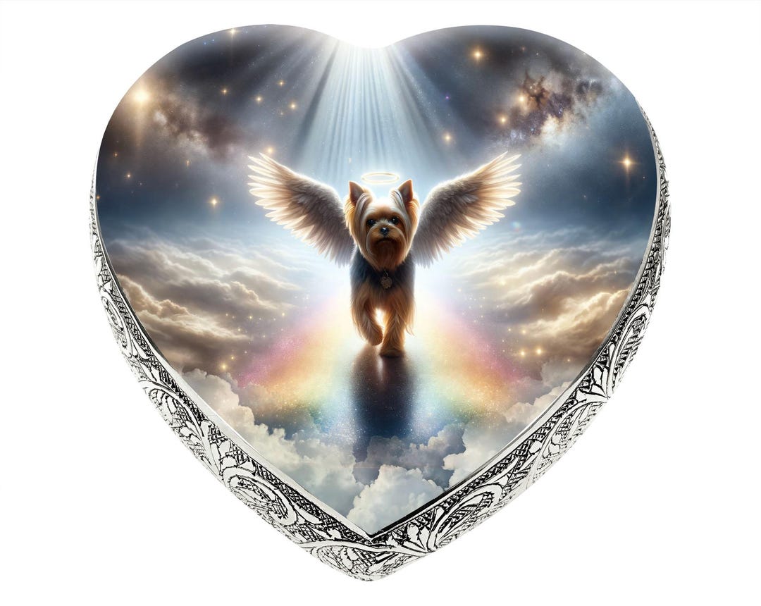 Yorkshire Terrier - Rainbow Bridge Cremation Urns for Dog Ashes Urns ...