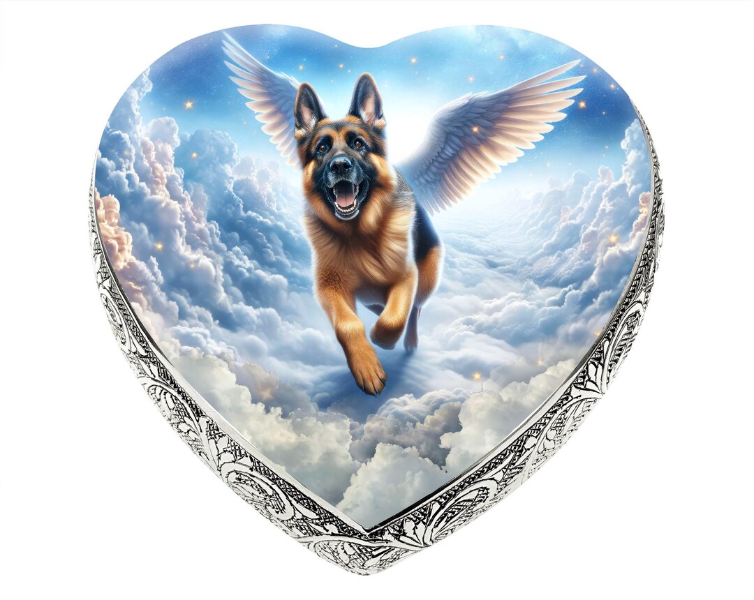 German Shepherd - Zodiac Zen Cremation Urns for Dog Ashes Urns for Pets ...