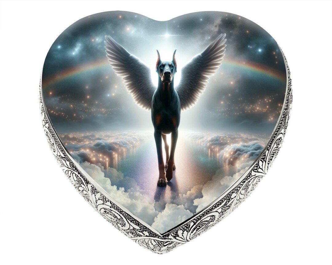 Doberman Pinscher - Rainbow Bridge Cremation Urns for Dog Ashes Urns ...