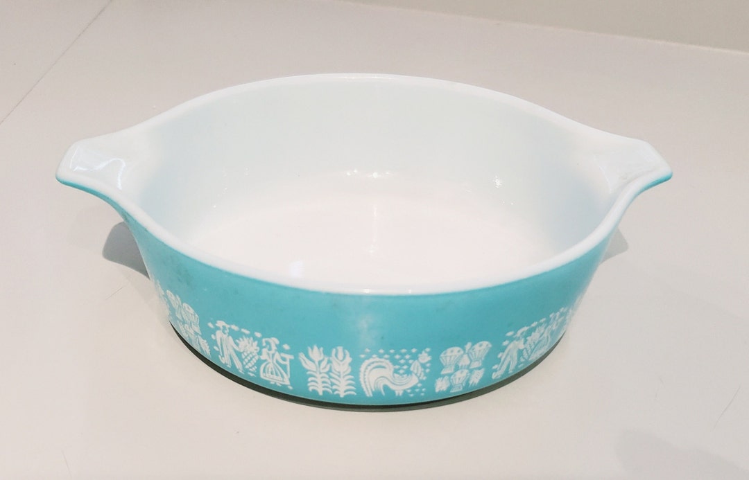 1950's Amish Butterprint Pyrex Bake-n-serve Dish, #471, 1 Pt. - Etsy